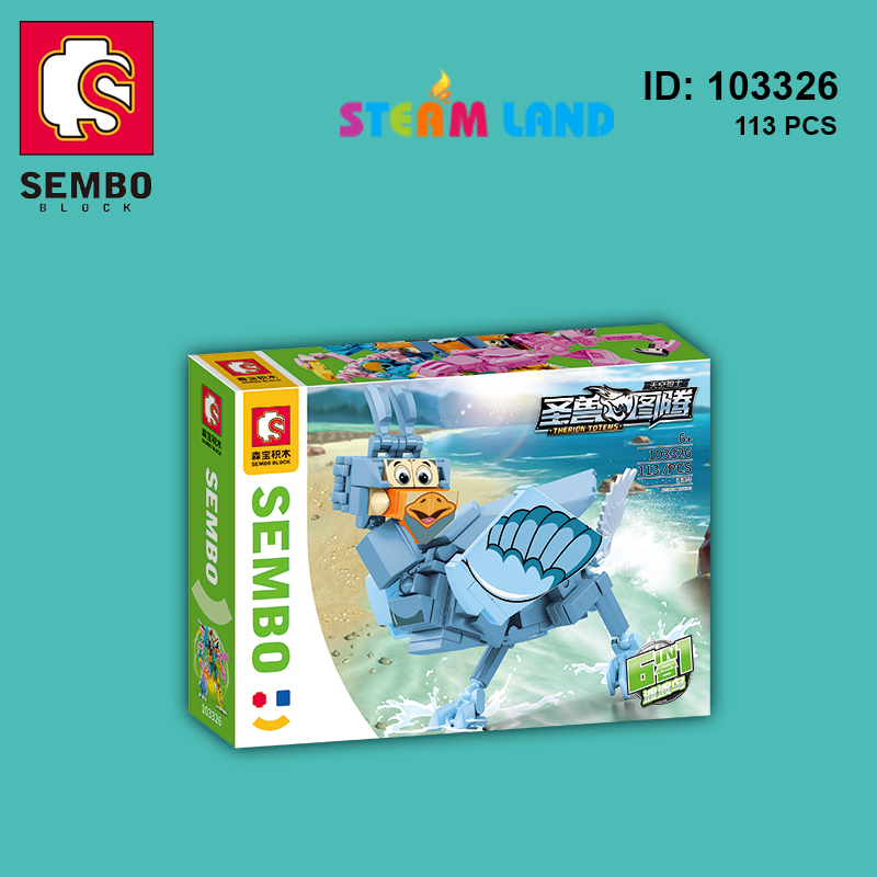 Bộ lego Mô hình chim lôi - SEMBO 103326