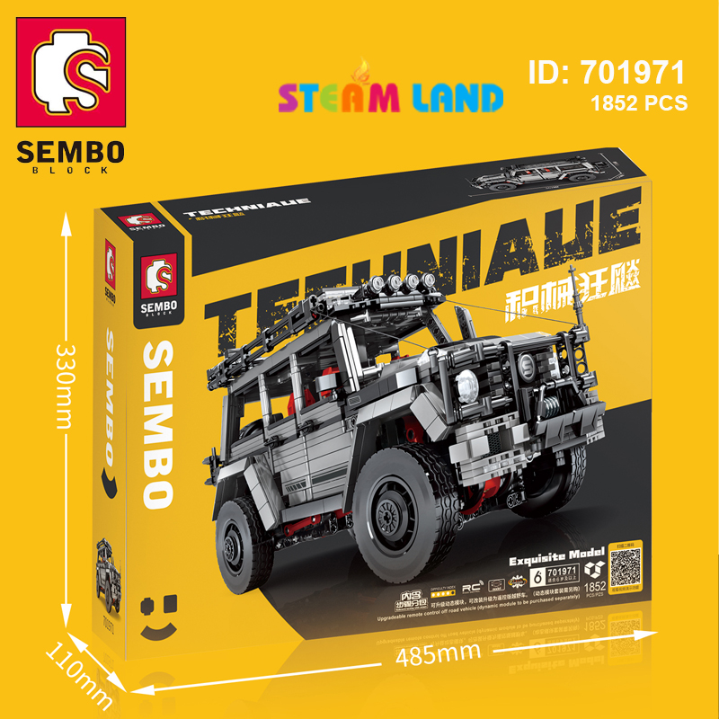 Đồ chơi lego Siêu xe Mercedes-Benz G63 - SEMBO 701971